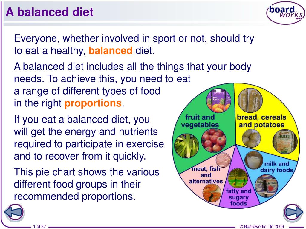 PPT - A balanced diet PowerPoint Presentation, free download - ID:6458388