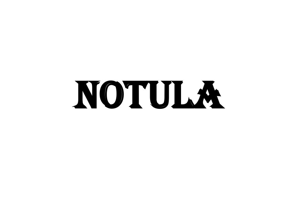 PPT - NOTULA PowerPoint Presentation, free download - ID:6461157