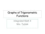 PPT - Graphs of Trigonometric Functions PowerPoint Presentation, free ...