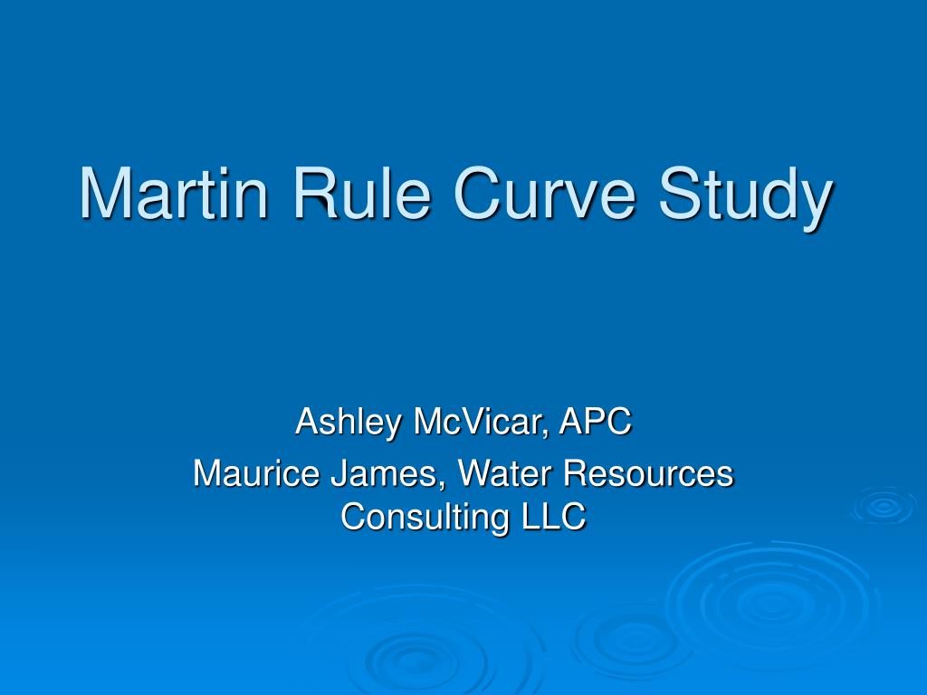PPT - Martin Rule Curve Study PowerPoint Presentation, free download ...