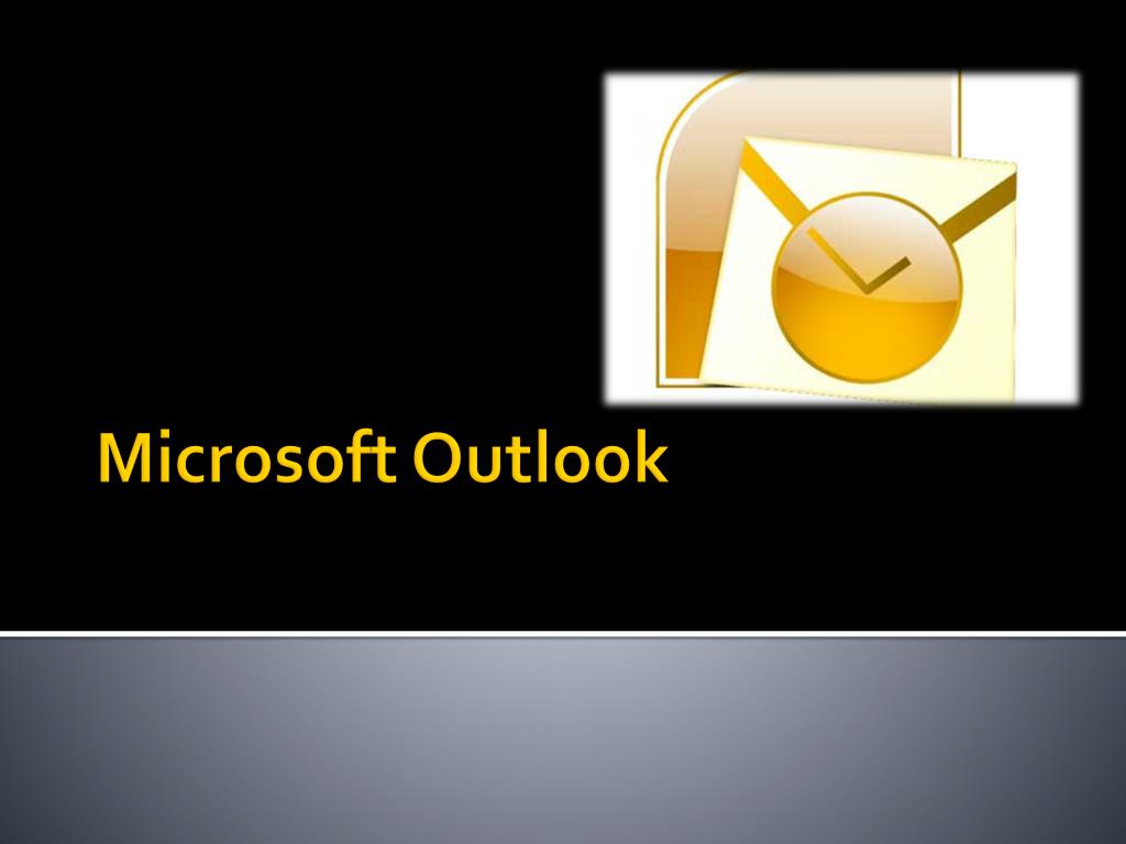PPT - Microsoft Outlook PowerPoint Presentation, free download - ID:6495830