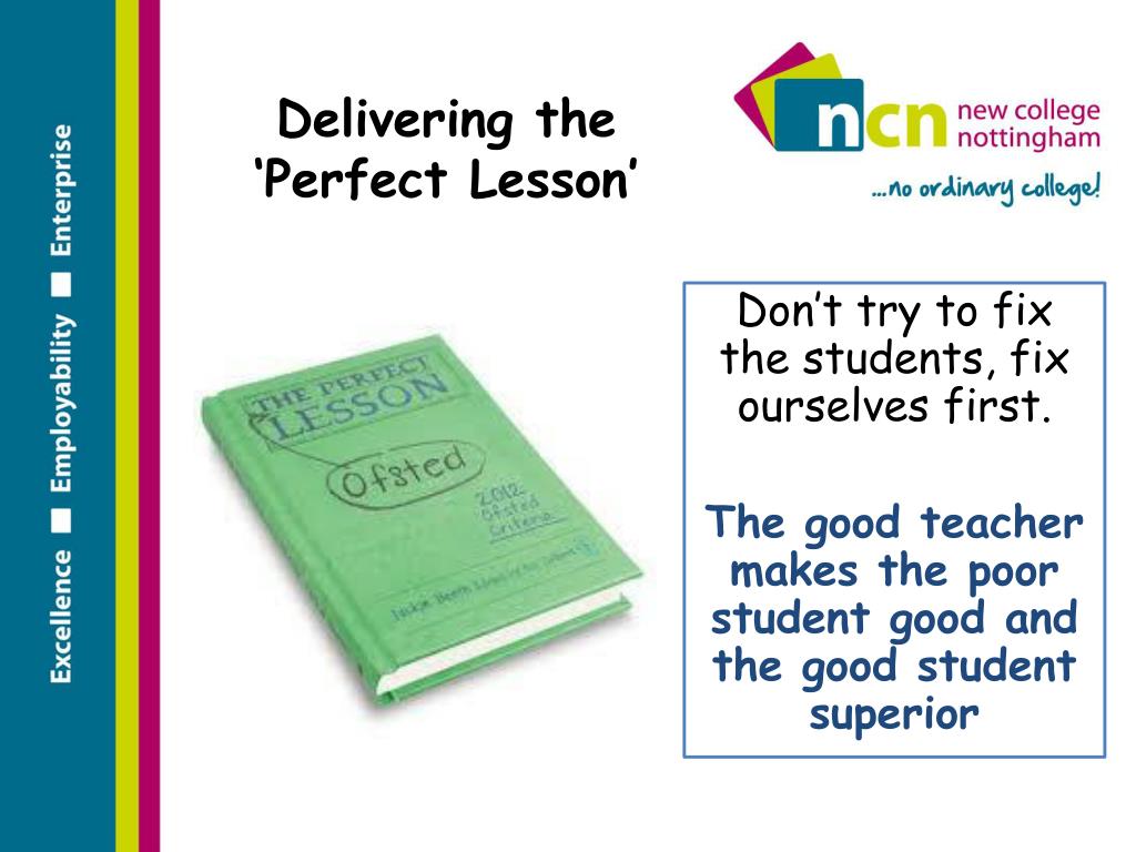 PPT - Mastering the Perfect Lesson: Key Stages and Features for ...