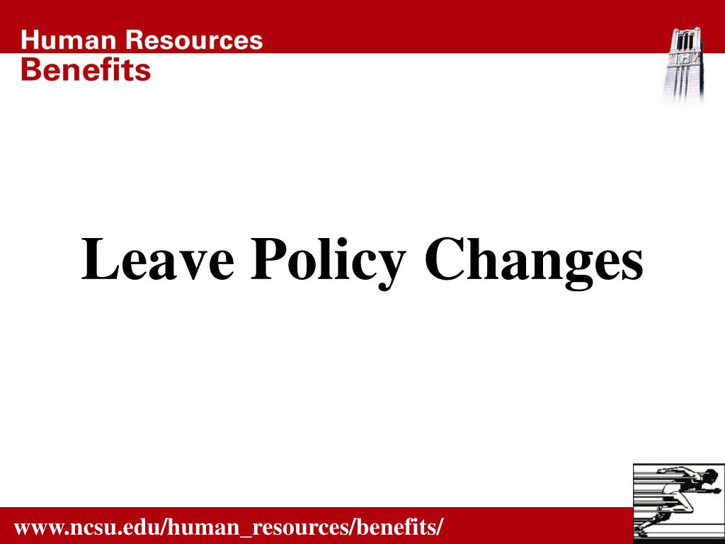 PPT - Leave Policy Changes PowerPoint Presentation, free download - ID ...