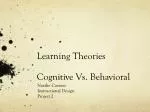 PPT - 3.4 Learning Theories- Cognitive PowerPoint Presentation, free ...