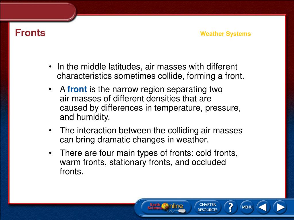 PPT - Understanding Weather Systems and Fronts PowerPoint Presentation ...