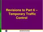 PPT - TEMPORARY TRAFFIC CONTROL PowerPoint Presentation, free download ...