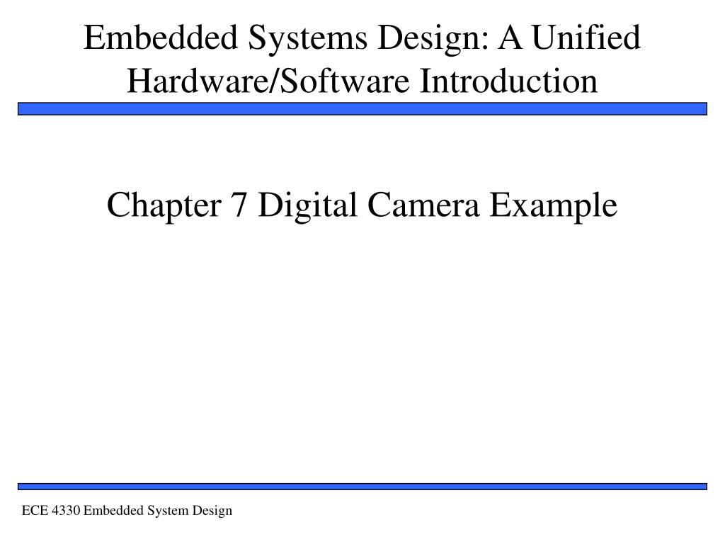 PPT - Chapter 7 Digital Camera Example PowerPoint Presentation, free ...