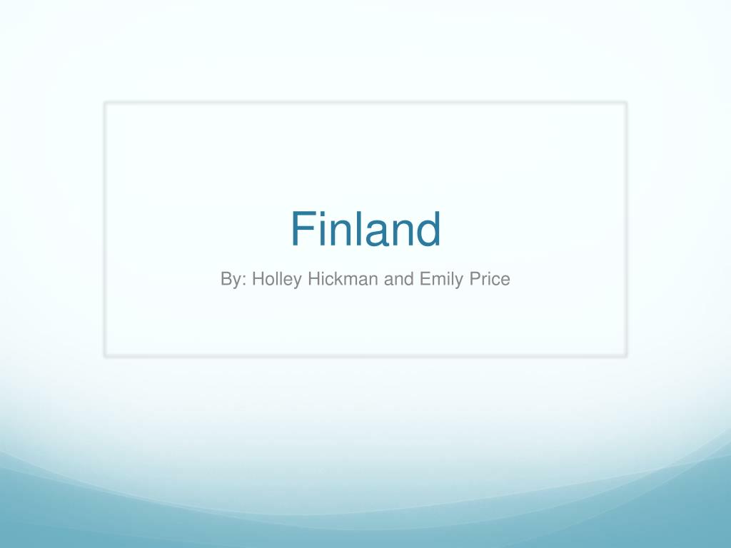 PPT - Finland PowerPoint Presentation, free download - ID:6502722