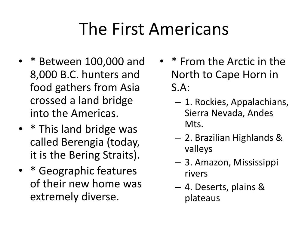 PPT - Ancient Americas: Land, Cultures & Conquests PowerPoint ...