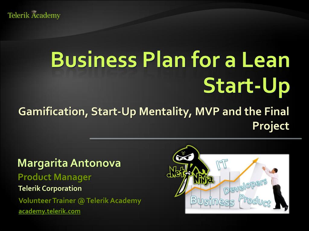 PPT - Business Plan for a Lean Start-Up PowerPoint Presentation, free ...