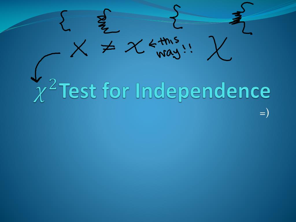 PPT - Test for Independence PowerPoint Presentation, free download - ID ...