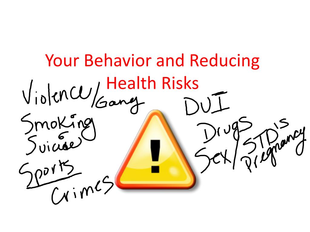 PPT - Your Behavior and Reducing Health Risks PowerPoint Presentation ...