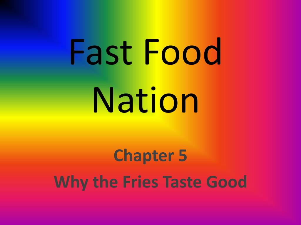 PPT - Fast Food Nation PowerPoint Presentation, free download - ID:6509364