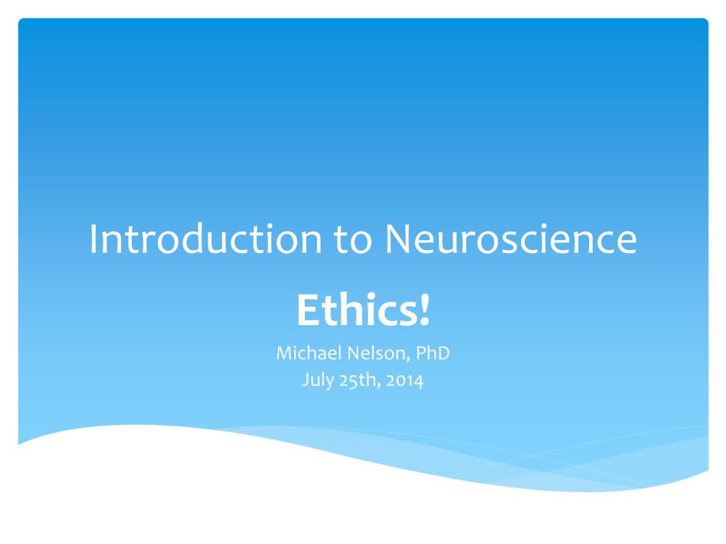 PPT - Introduction to Neuroscience PowerPoint Presentation, free ...