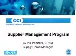 PPT - Supplier Management PowerPoint Presentation, free download - ID ...