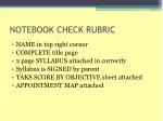 PPT - Notebook Check PowerPoint Presentation, free download - ID:2652092