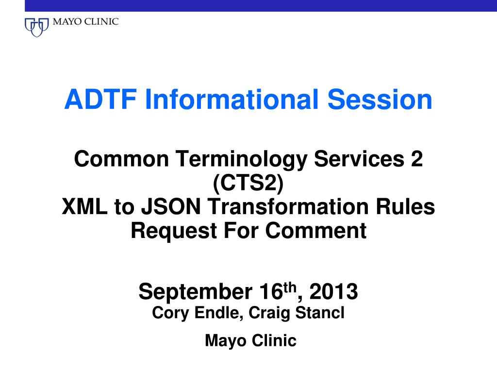 PPT - ADTF Informational Session PowerPoint Presentation, free download ...