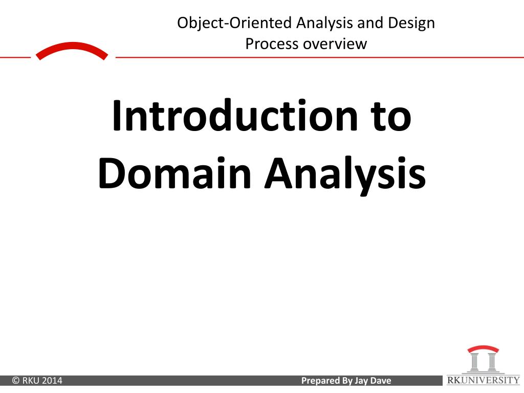 PPT - Introduction to Domain Analysis PowerPoint Presentation, free ...