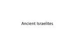 PPT - The Ancient Israelites PowerPoint Presentation, free download ...