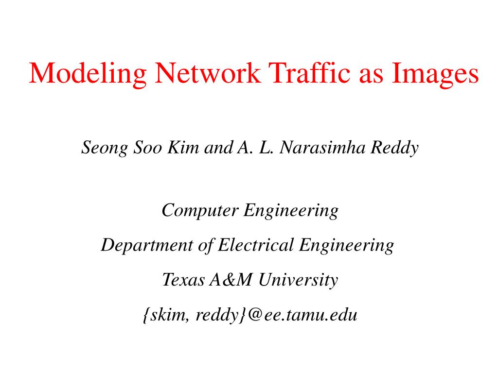 PPT - Modeling Network Traffic as Images PowerPoint Presentation, free ...