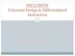 PPT - Applying Universal Design for Instruction PowerPoint Presentation ...
