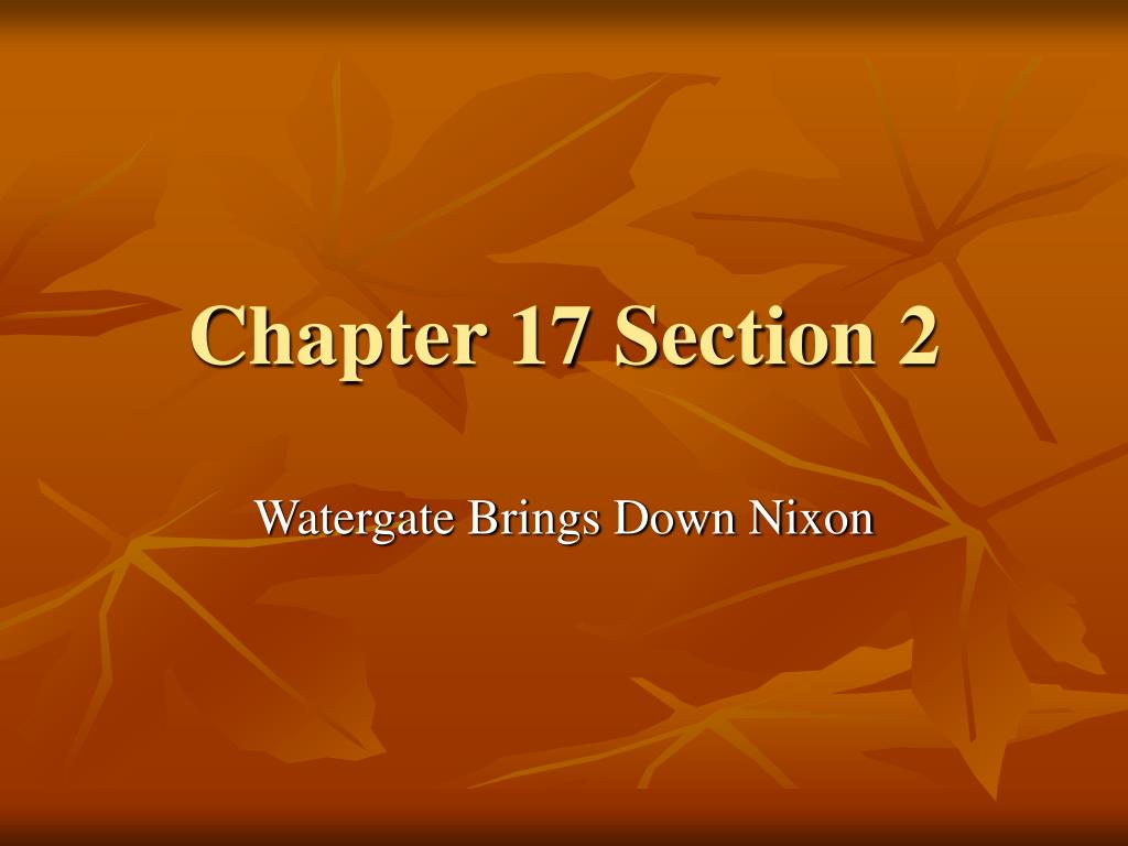 PPT - Chapter 17 Section 2 PowerPoint Presentation, free download - ID ...