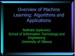 PPT - Machine Learning Algorithms and Applications for Data Scientists PowerPoint Presentation ...