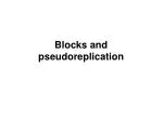 PPT - Pseudoreplication and Ecology PowerPoint Presentation, free ...