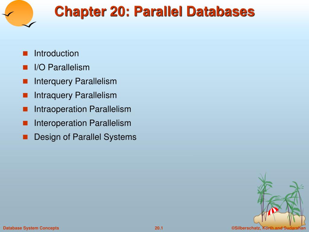 PPT - Chapter 20: Parallel Databases PowerPoint Presentation, free ...