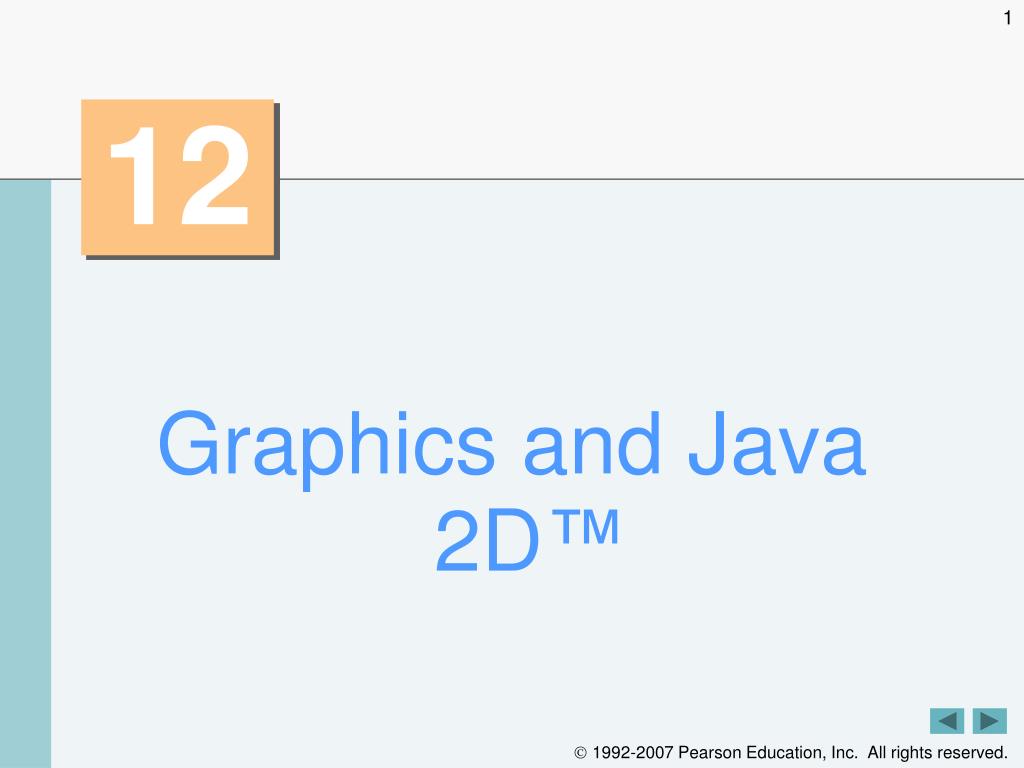 PPT - Graphics and Java 2D ™ PowerPoint Presentation, free download ...