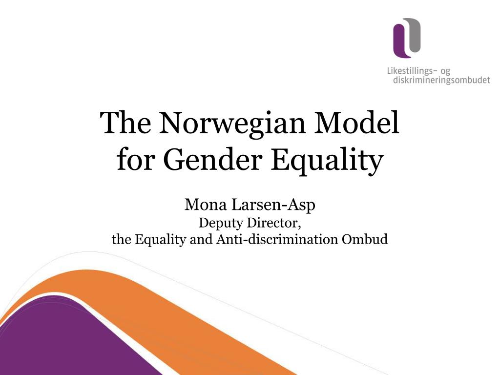 PPT - The Norwegian Model for Gender Equality PowerPoint Presentation ...