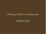 PPT - Effective Sentences PowerPoint Presentation, free download - ID ...