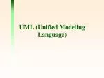 PPT - Unified Modeling Language PowerPoint Presentation, free download ...