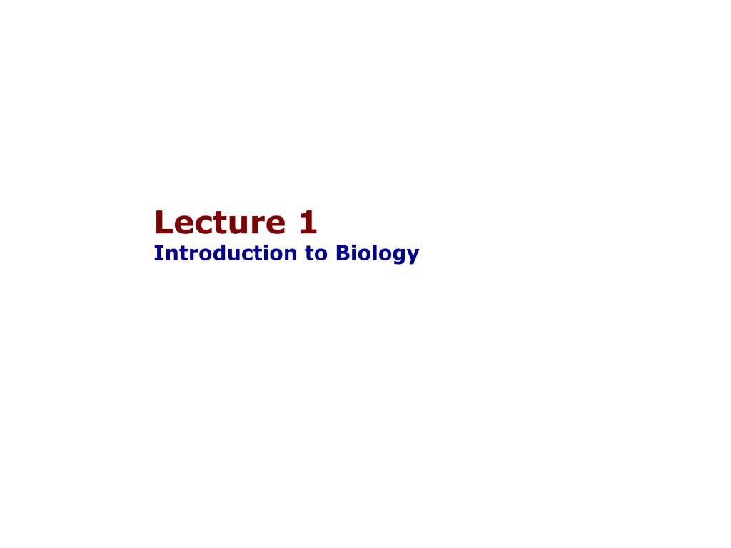 PPT - Understanding the Diversity of Life: An Introduction to Biology ...