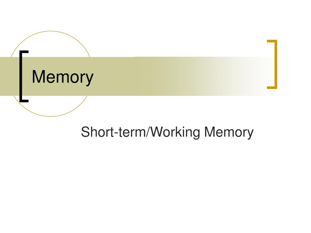 PPT - Memory PowerPoint Presentation, free download - ID:6525372