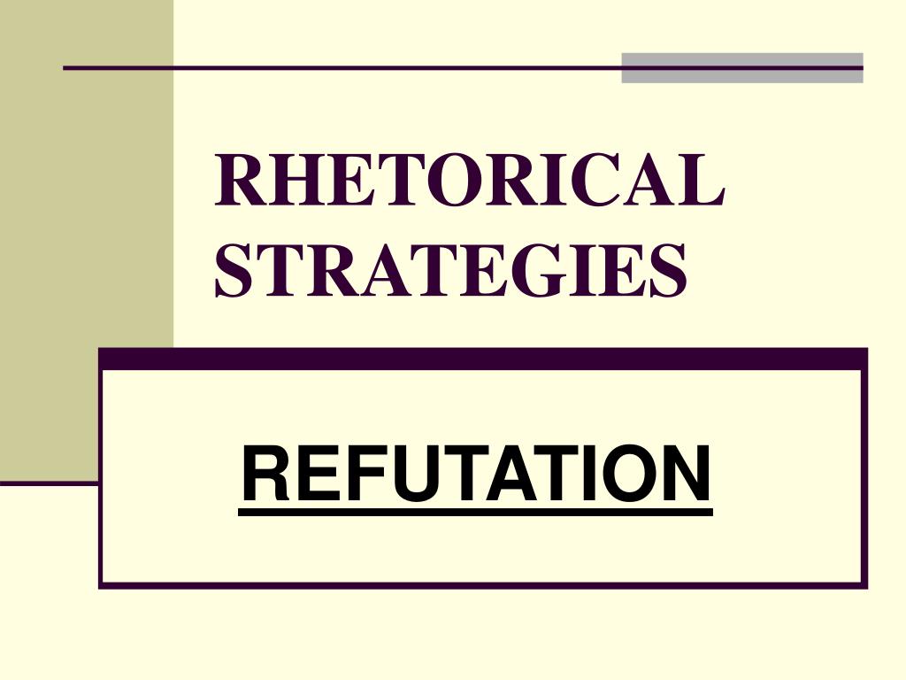 PPT - RHETORICAL STRATEGIES PowerPoint Presentation, free download - ID ...