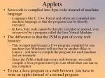 PPT - Applets PowerPoint Presentation, free download - ID:9533434