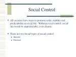 PPT - EL CONTROL SOCIAL PowerPoint Presentation, free download - ID:3128197