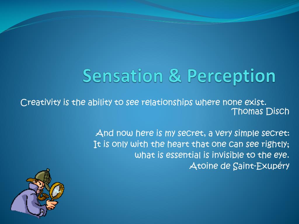 PPT - Sensation & Perception: Unveiling the Secrets of Vision and Color ...