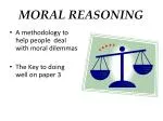 PPT - Moral Reasoning and Human Rights Education PowerPoint ...