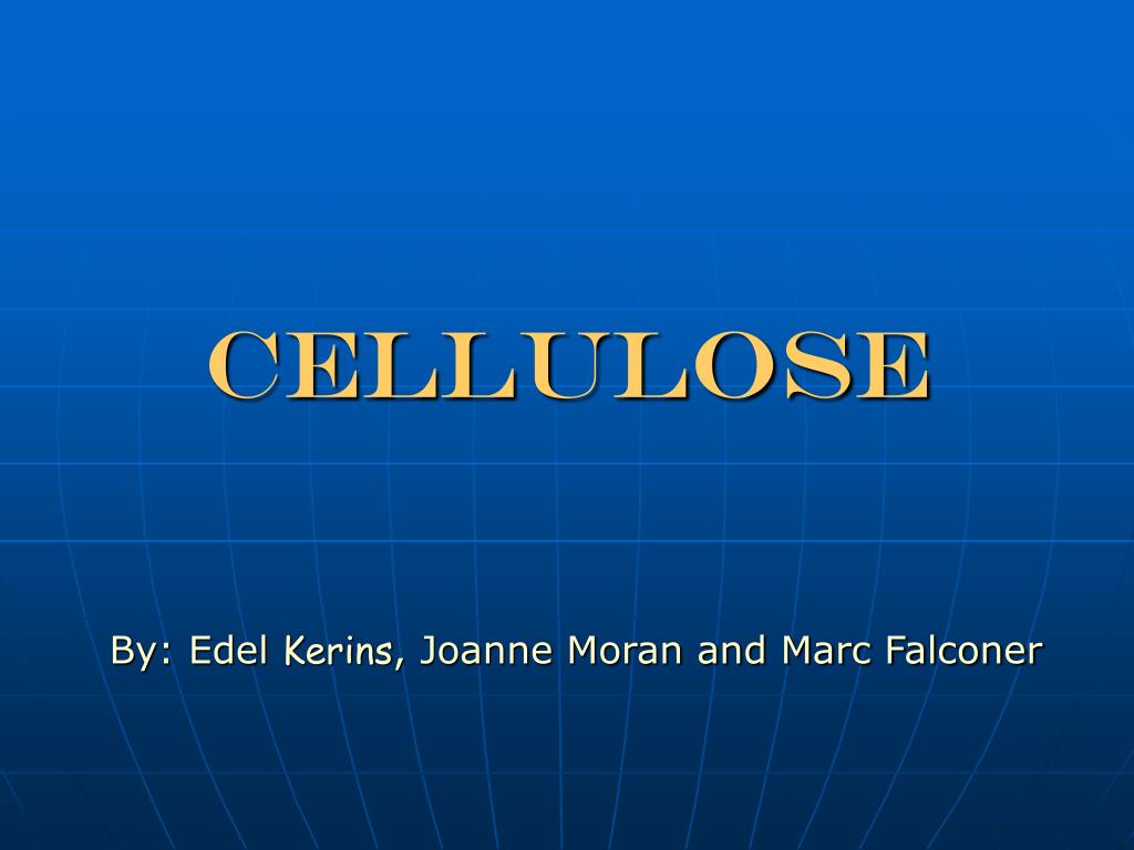 PPT - Cellulose PowerPoint Presentation, free download - ID:6531701