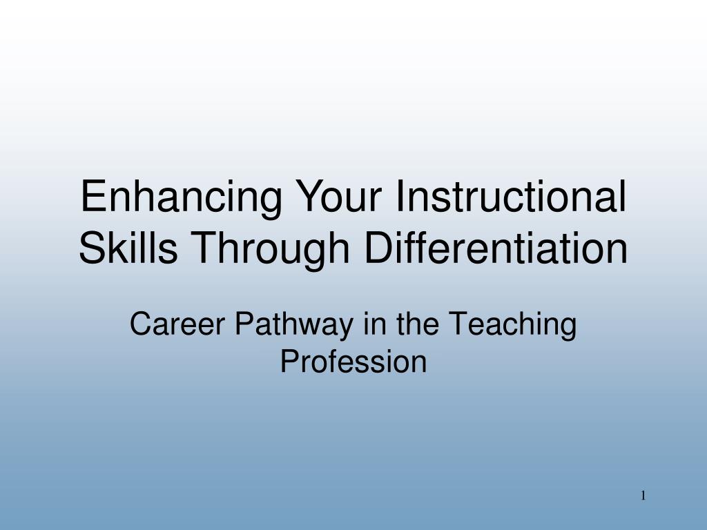 PPT - Career Pathway in the Teaching Profession PowerPoint Presentation ...