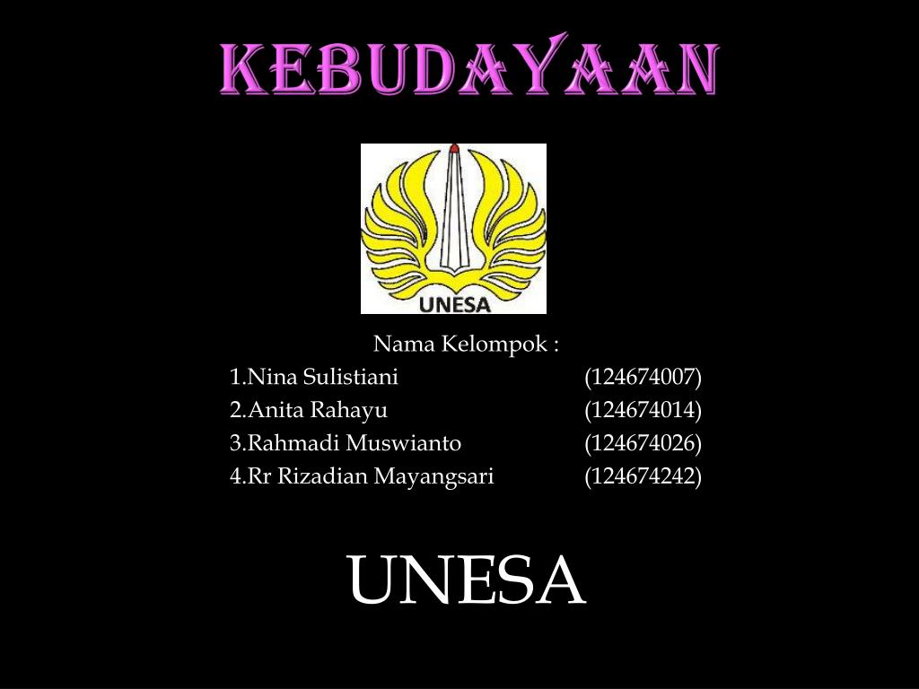 PPT - KEBUDAYAAN PowerPoint Presentation, free download - ID:6532766