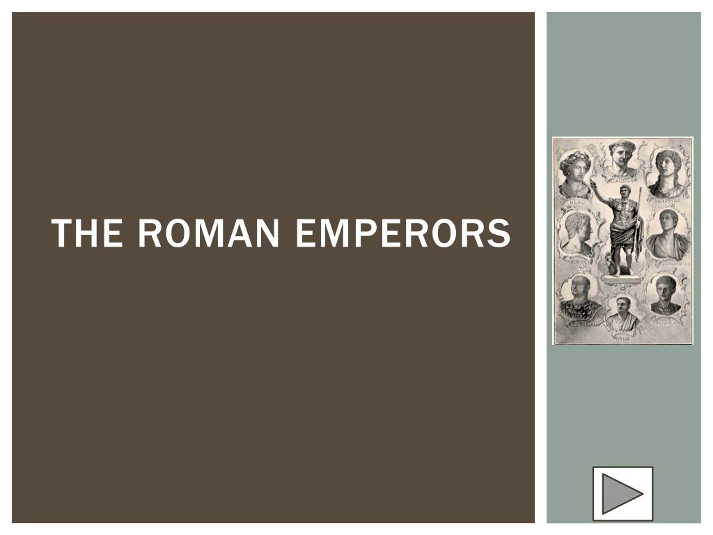 PPT - The Roman Emperors PowerPoint Presentation, free download - ID ...