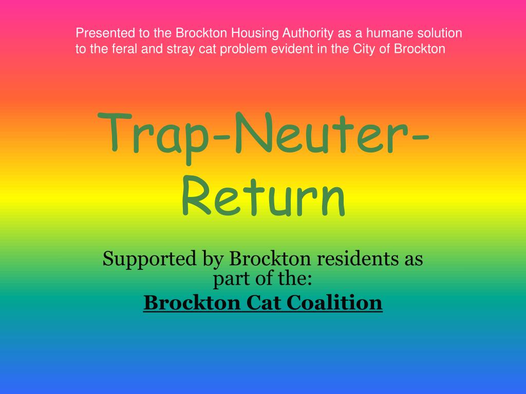 PPT - Trap-Neuter-Return PowerPoint Presentation, free download - ID ...
