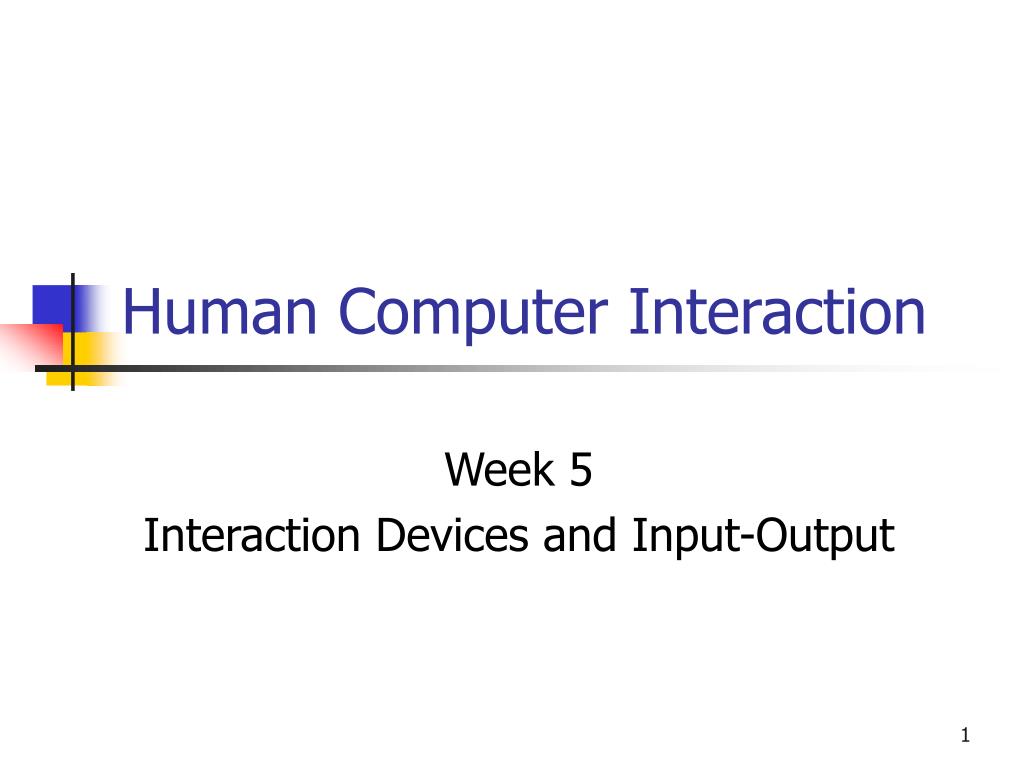PPT - Human Computer Interaction PowerPoint Presentation, free download ...