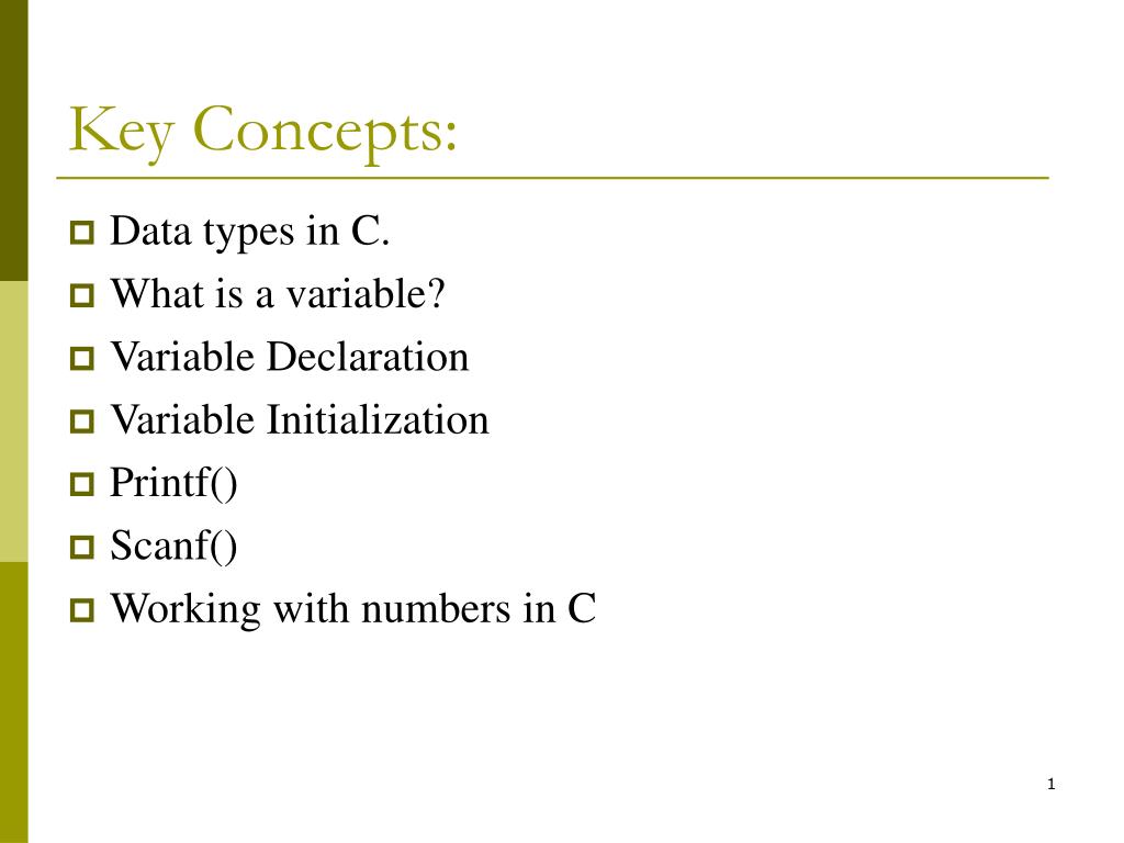 PPT - Key Concepts: PowerPoint Presentation, free download - ID:6539757