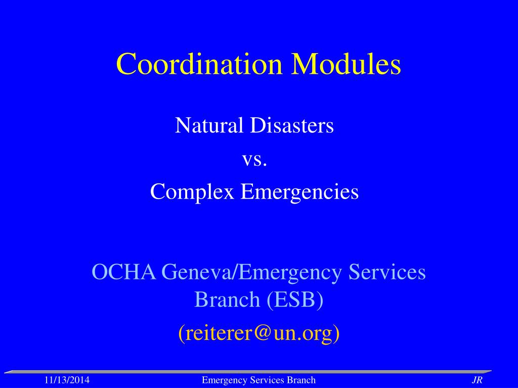 PPT - Coordination Modules PowerPoint Presentation, free download - ID ...