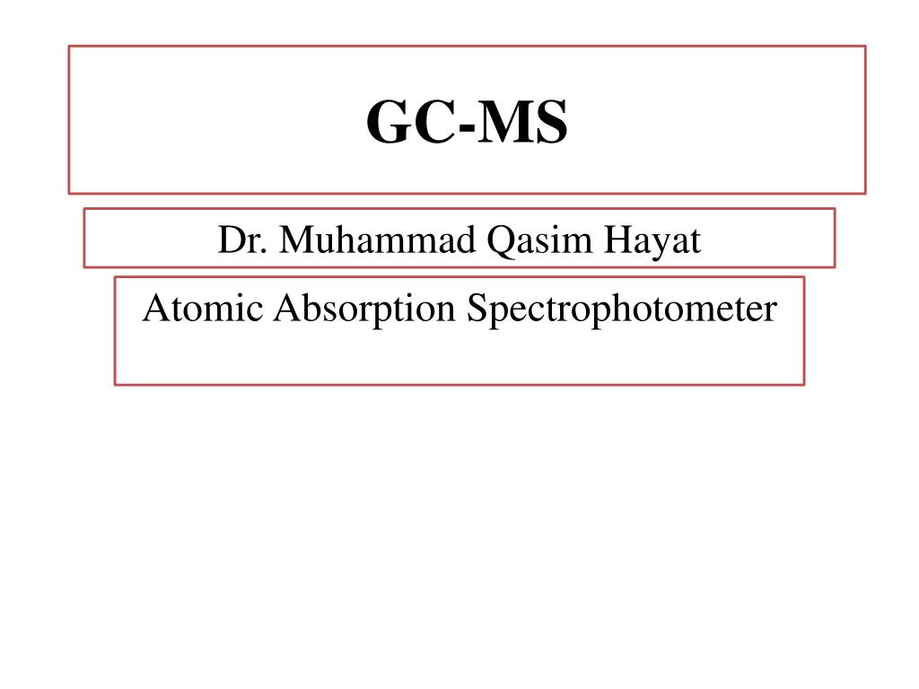 PPT - GC-MS PowerPoint Presentation, free download - ID:6540561