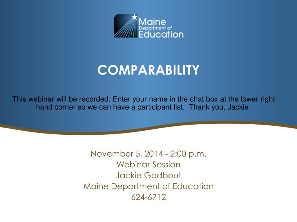 PPT - COMPARABILITY PowerPoint Presentation, free download - ID:6541072